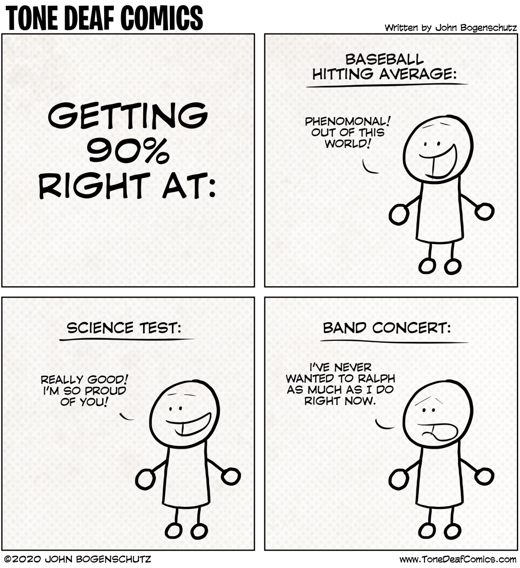 90% – Tone Deaf