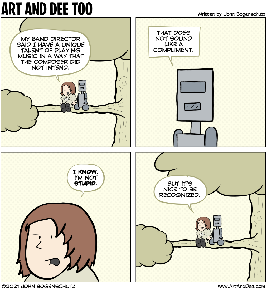 Band Director Cartoon