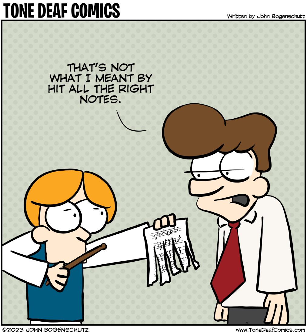Hit the Right Notes – Tone Deaf
