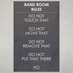 Music Room Rules – Tone Deaf
