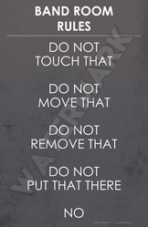 Music Room Rules – Tone Deaf