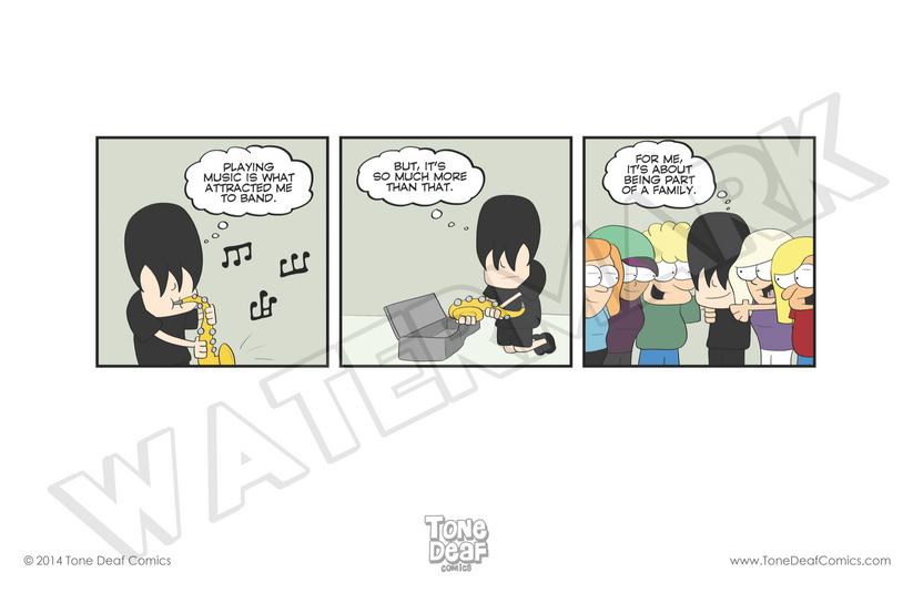 Being in Band – Tone Deaf