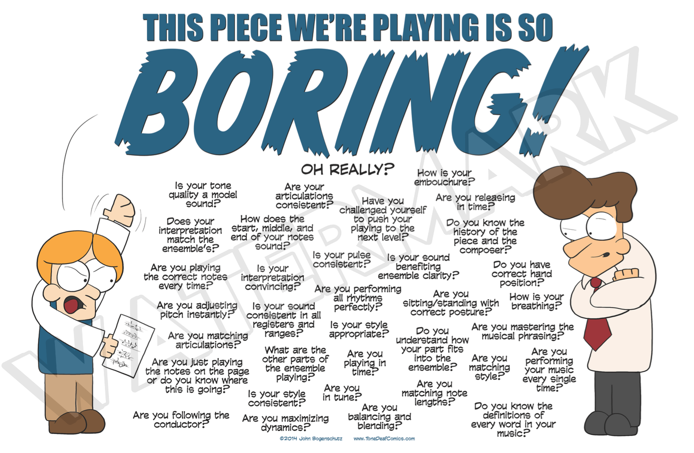 This Piece is Boring! – Tone Deaf