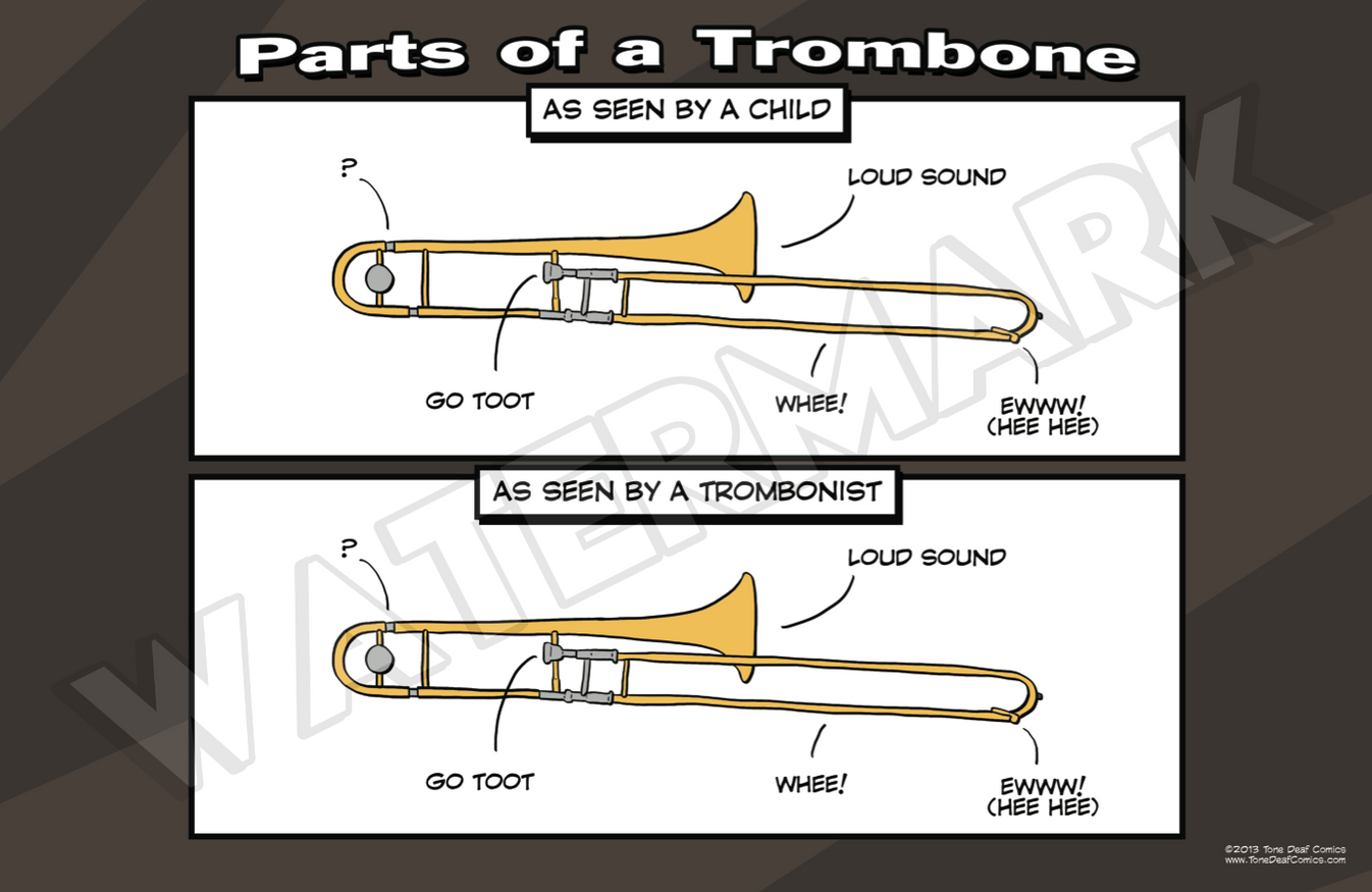 Parts of a Trombone – Tone Deaf