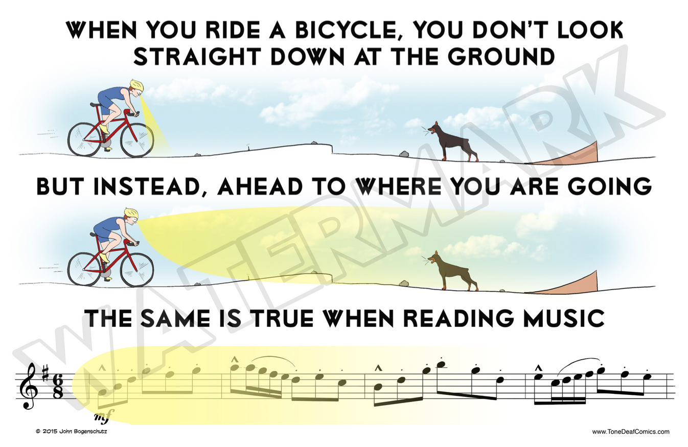 Reading Music – Tone Deaf