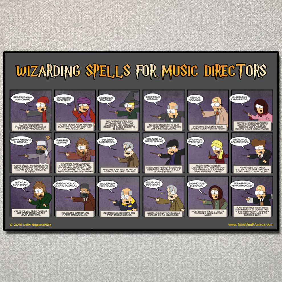 Wizarding Spells for Music Directors – Tone Deaf